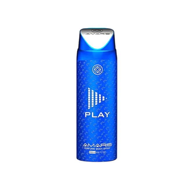 Amaris Play Deodorant Spray for Men 200 ML – Perfumes by Janta Shoppe